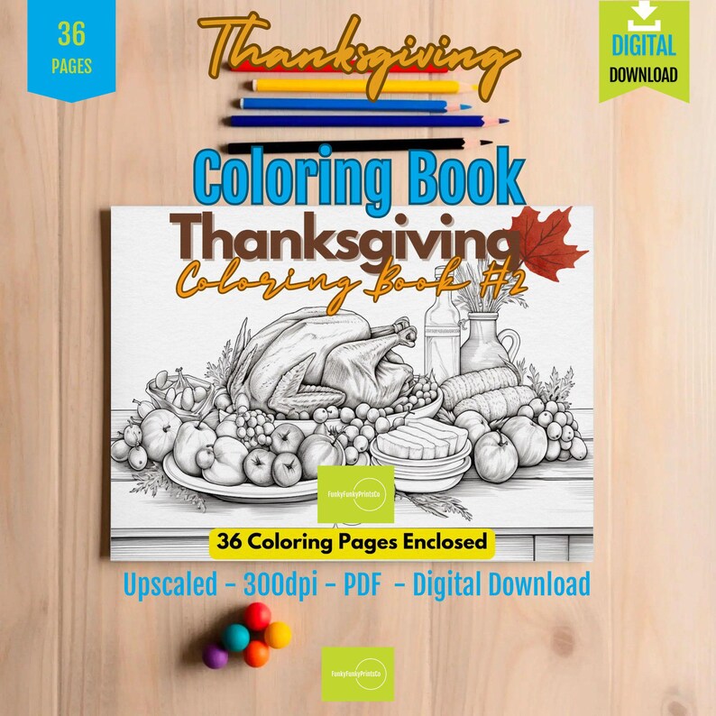 Autumn-themed PRINTABLE Coloring Sheets Thanksgiving Holiday Activities ...