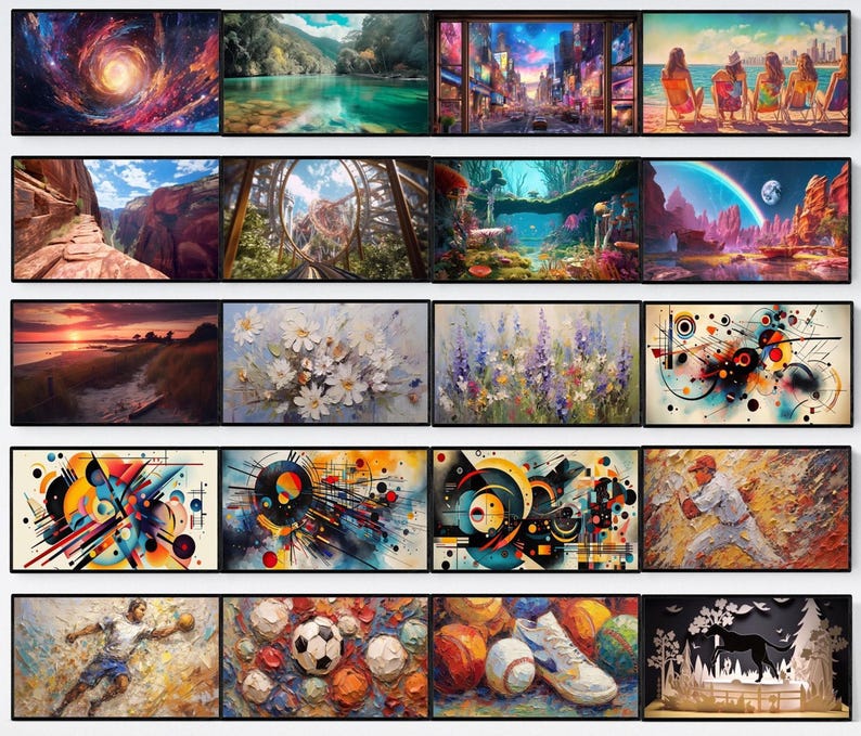 Customer Favorites 4k Digital Bundle for Samsung Frame TV Best Sellers ...