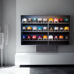 Football Helmet FRAME Tv Art 4K HD Digital Download Sports Fan Cave ...