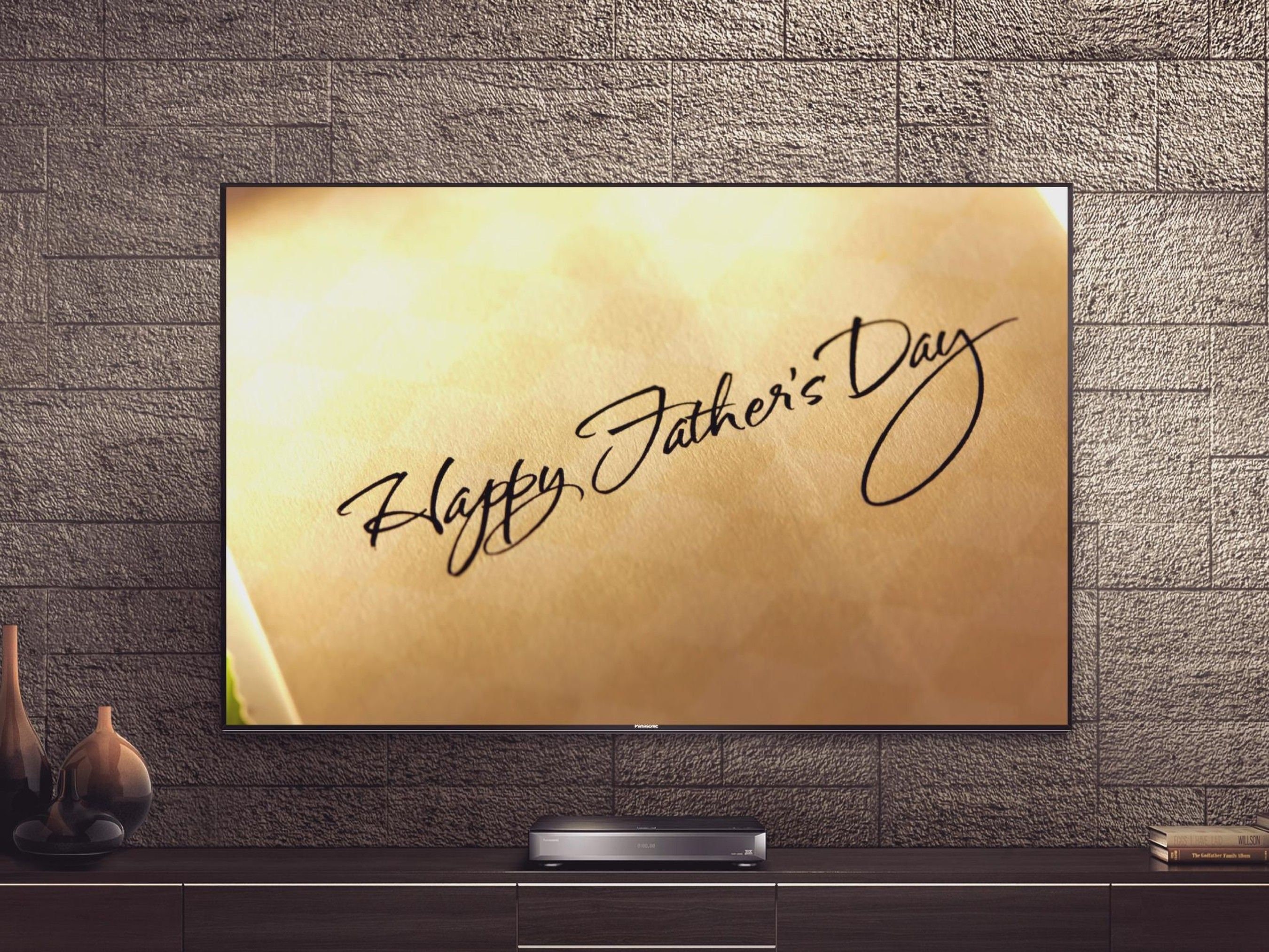 Celebrate Dad With 4K Frame TV Art Samsung Digital Download Smart TV HD ...