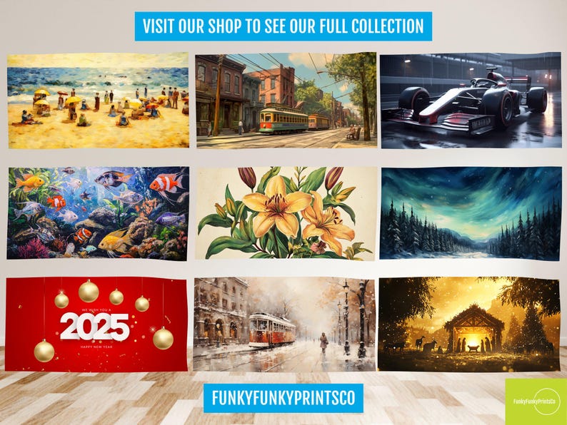 Underwater Aquarium Art for Samsung Frame TV - Vibrant Fish Painting ...