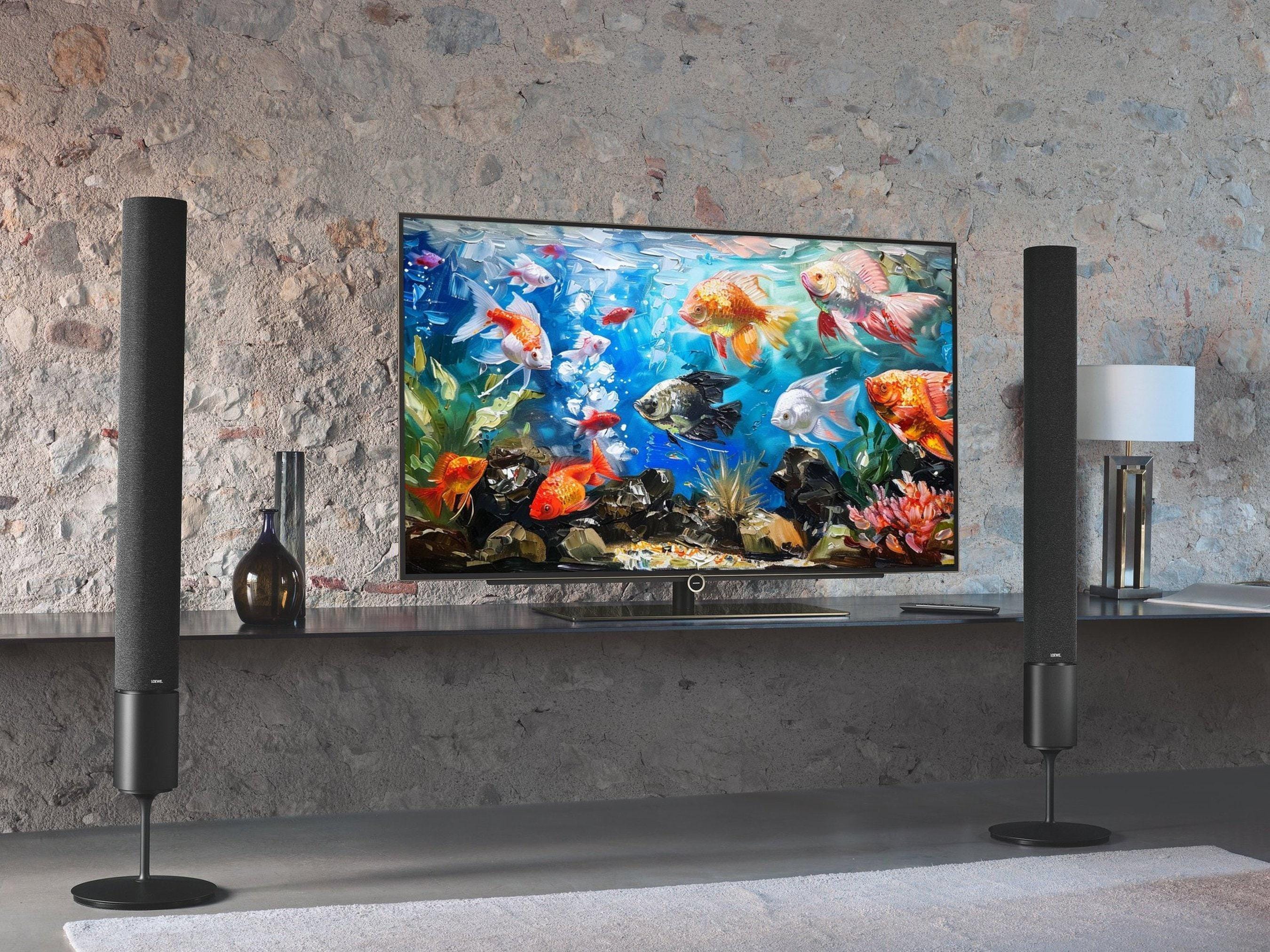 Underwater Aquarium Art for Samsung Frame TV - Vibrant Fish Painting ...