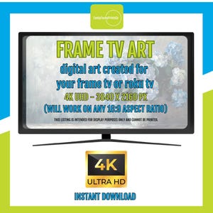 Underwater Aquarium Art for Samsung Frame TV - Fish Oil Painting | 4K ...