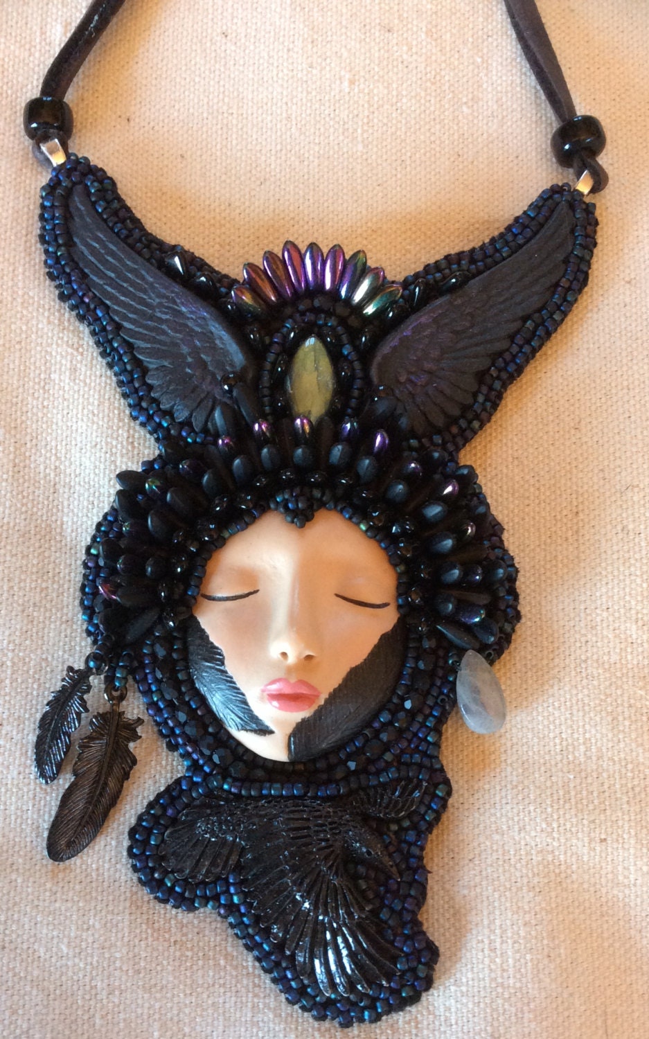 Raven Lady | Etsy