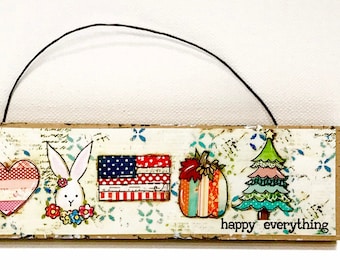 Happy Everything Sign - Etsy