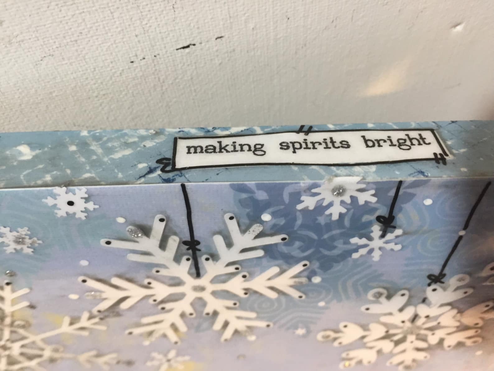 Snowflakes Sign Winter Sign Winter Decor Catch the - Etsy