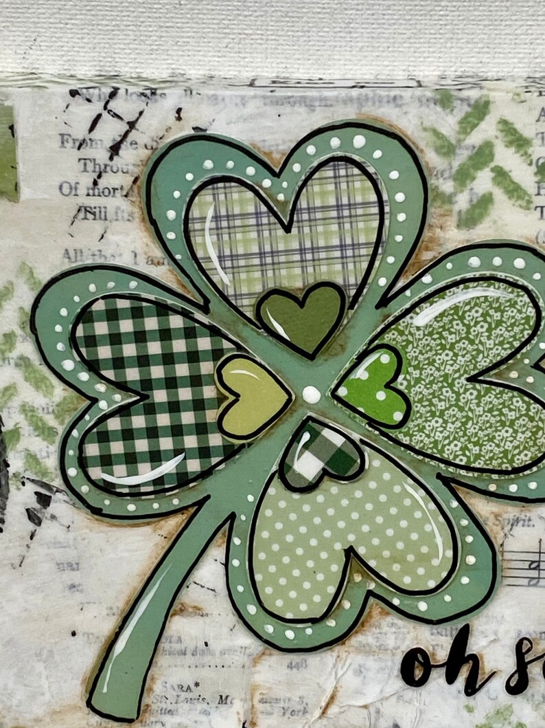 St Patrick’s Day Decor, Shamrock Decor, Four Leaf Clover, Shamrock Sign ...