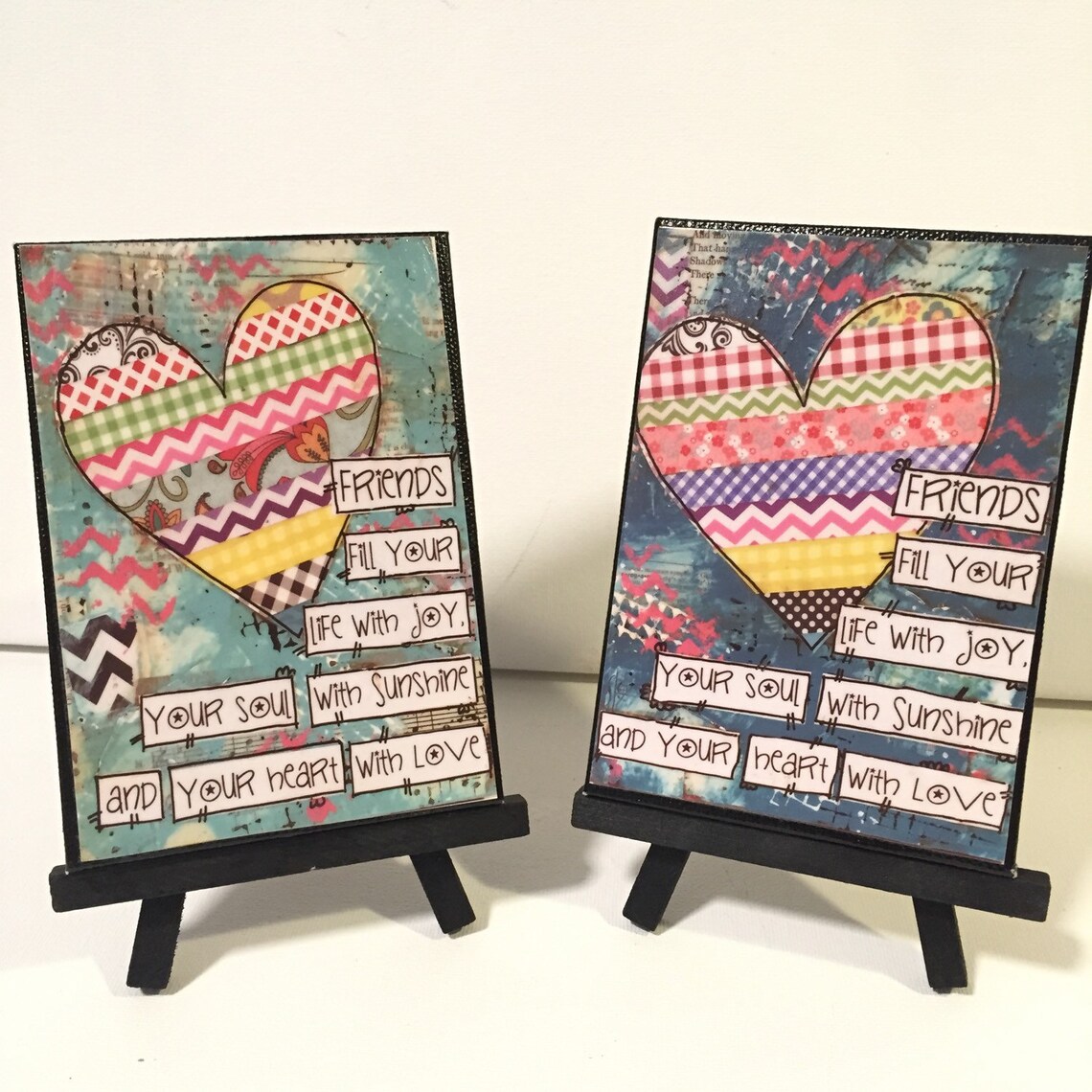 Friend Gift, Friendship Print, Print and Easel Set - Etsy