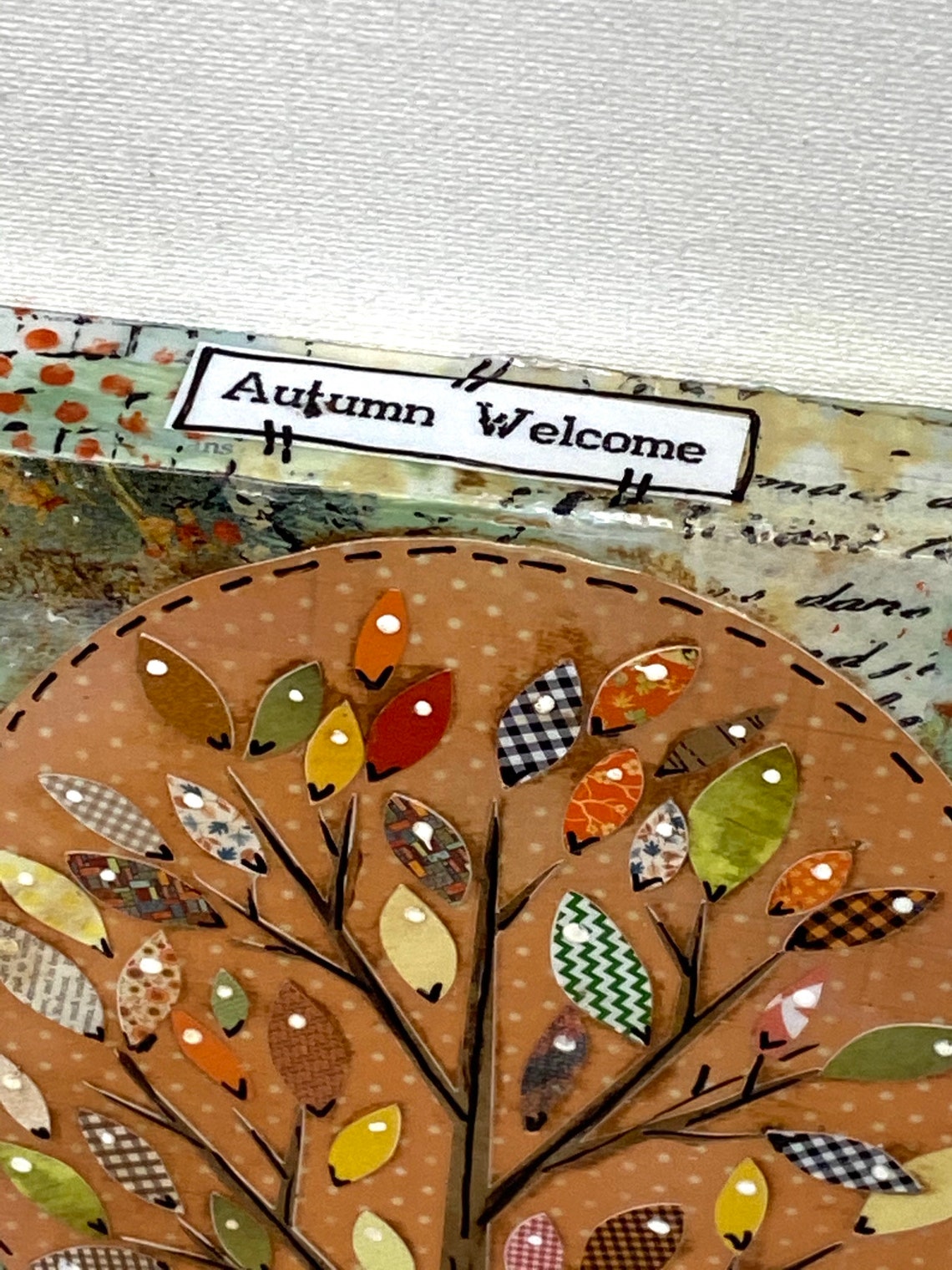 Fall Decor Fall Tree Sign Autumn Sign Fall Color Fall | Etsy