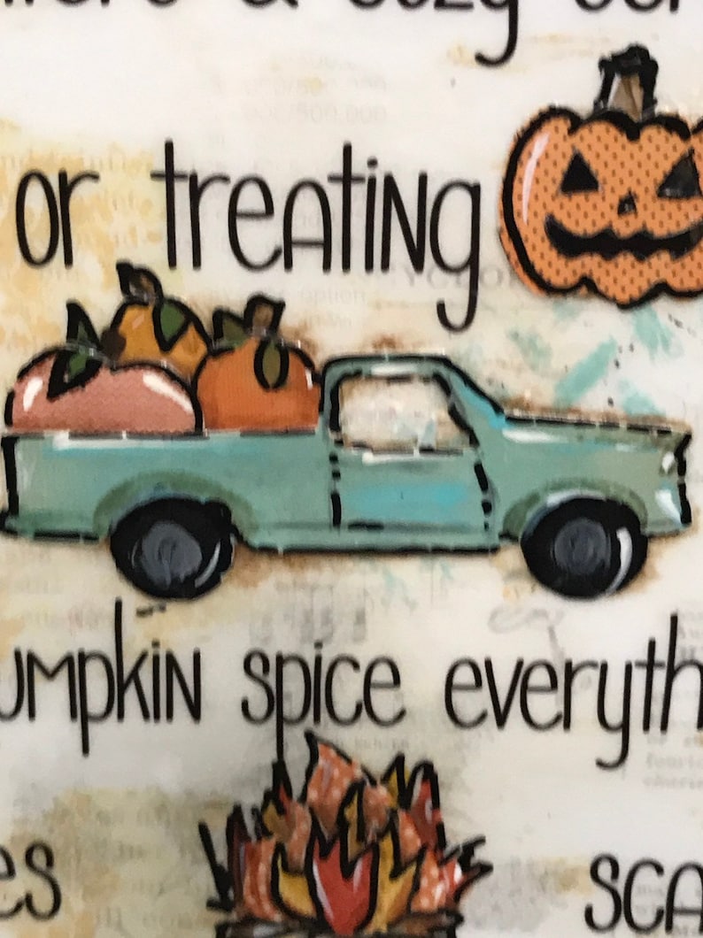 Fall Sign All the Fall Things Autumn Favorites Sign Decor | Etsy