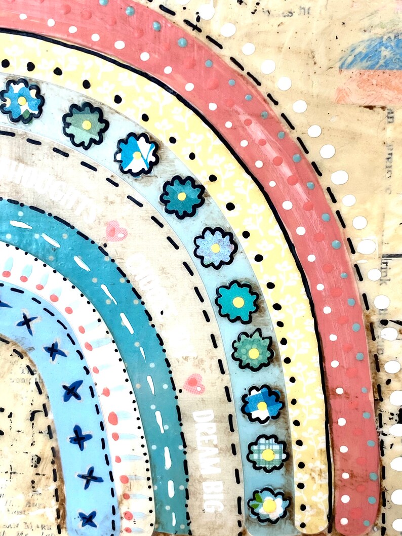 Rainbow Sign Boho Rainbow Rainbows Colorful Rainbow Sign - Etsy