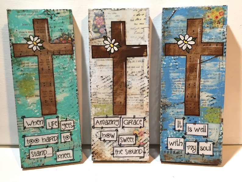 Cross Sign Bible Verse Cross Bible Study Gift Be Still and - Etsy