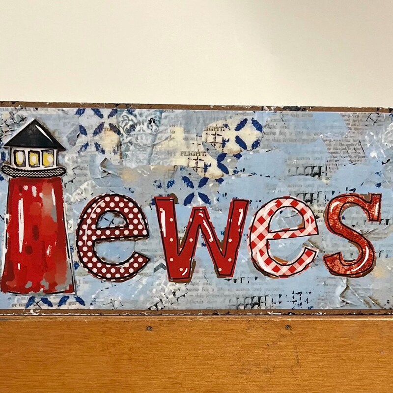 Red Lighthouse - Etsy