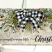 Buffalo Check Sign Christmas Decor Christmas Sign Holiday - Etsy