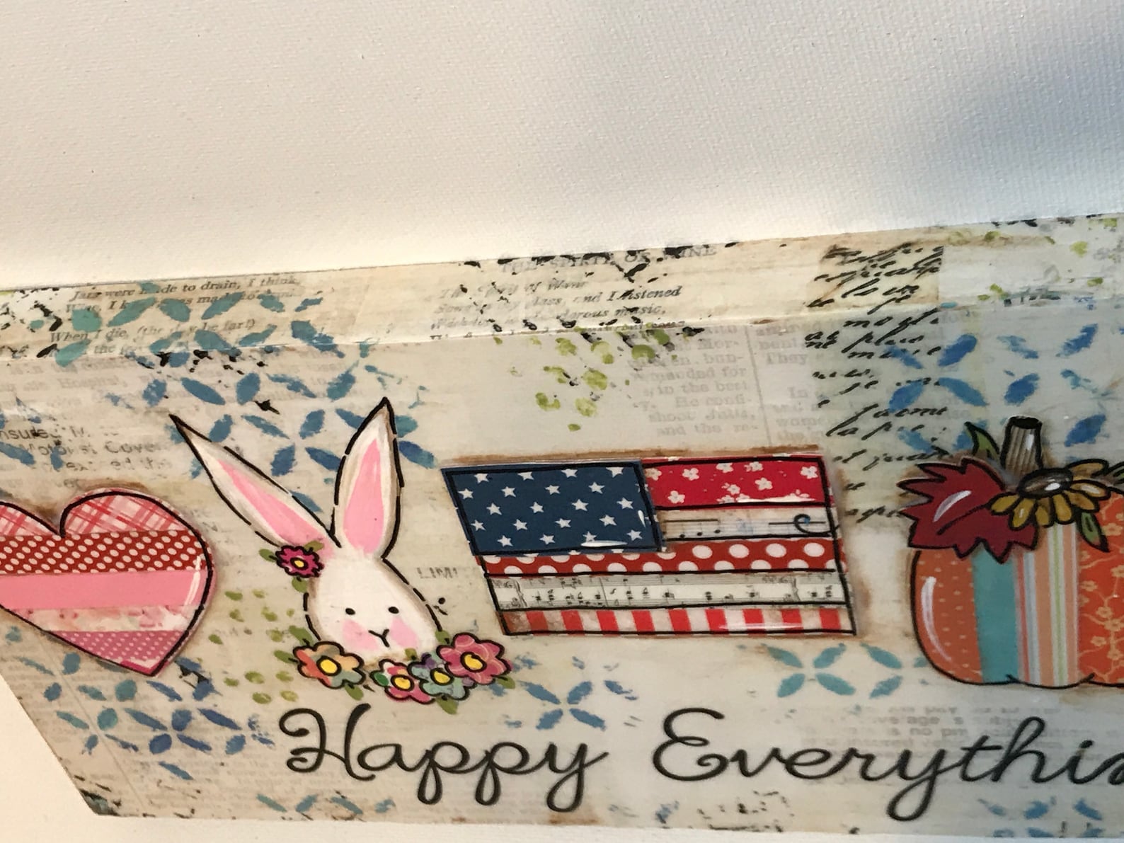 Happy Everything Sign Happy Everything All Seasons | Etsy