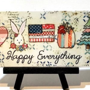 Happy Everything Sign, Happy Everything, All Seasons, Christmas Decor ...