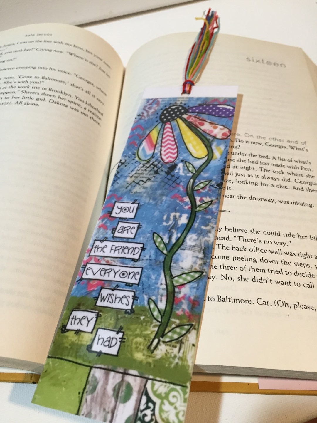 Friend Bookmark, Friendship - Etsy
