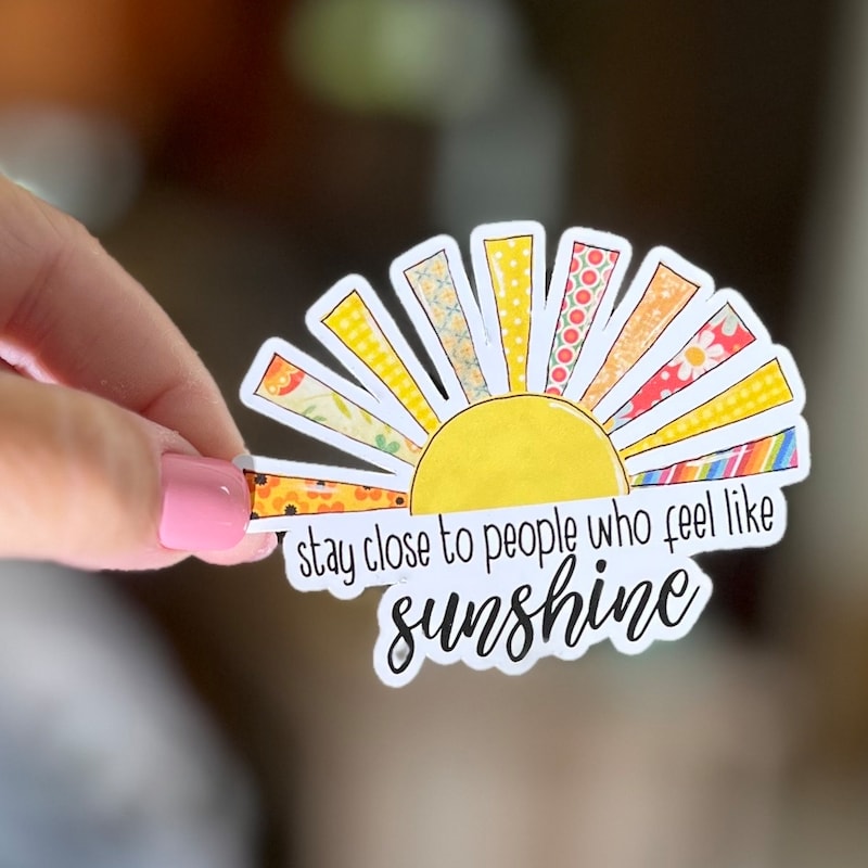 Sunshine Sticker - Etsy