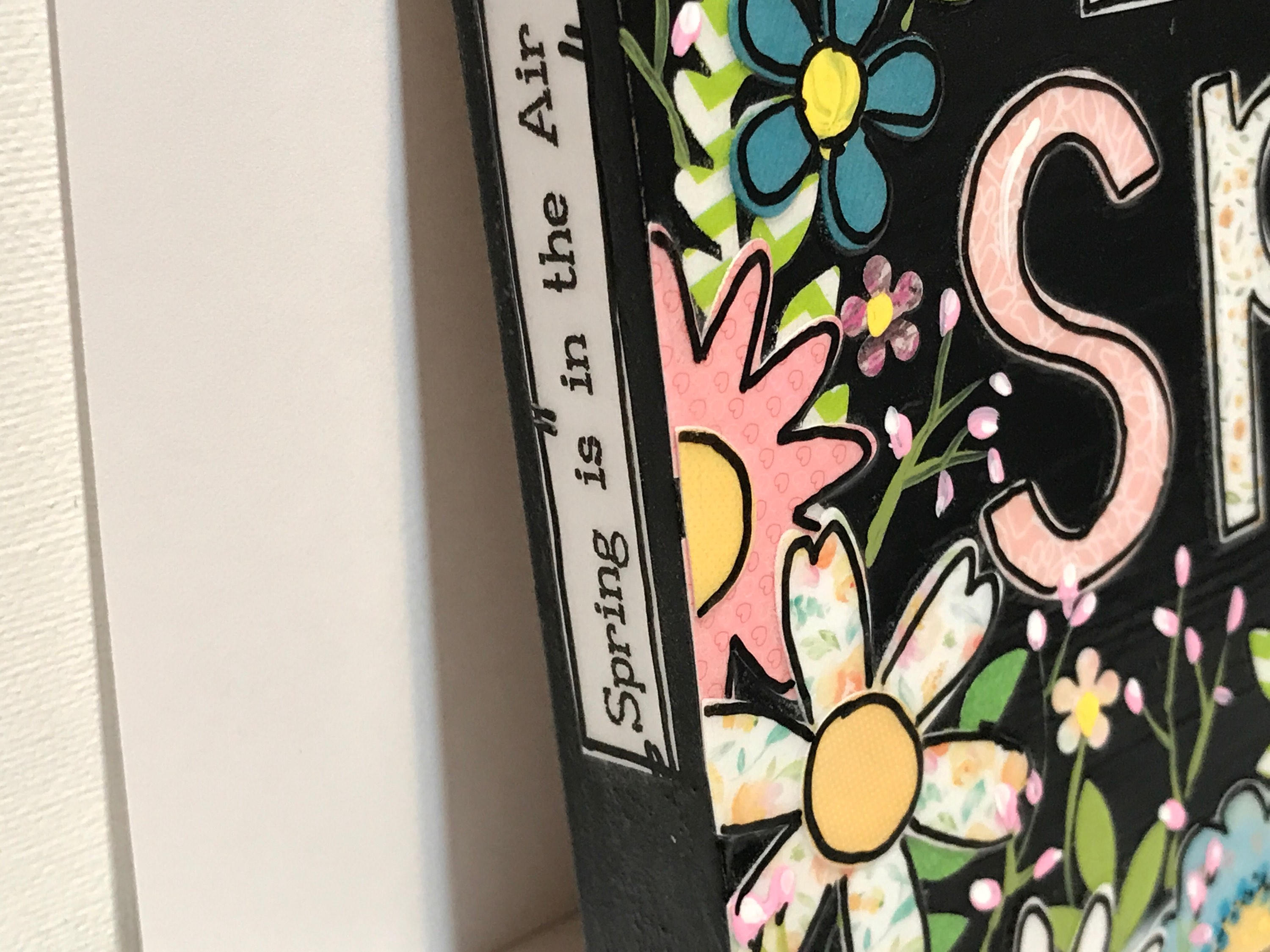 Spring Signs Wood Hello Spring Sign Spring Sign Home Decor - Etsy