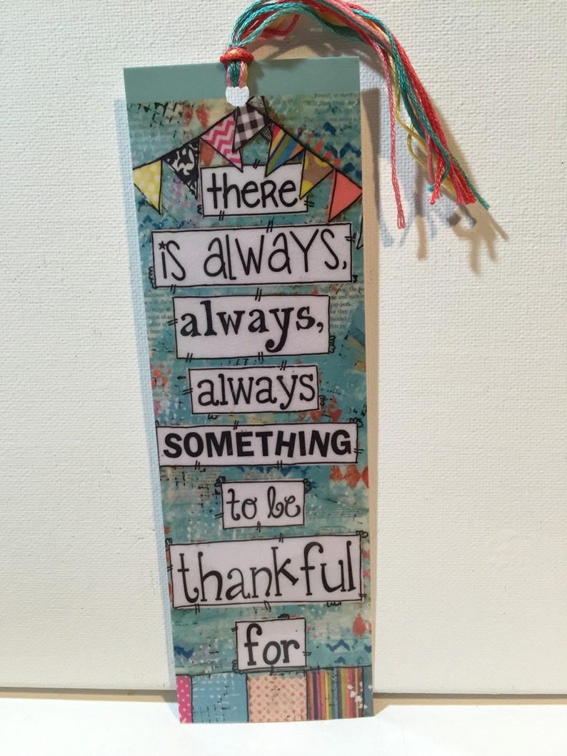 Planner Bookmark There is Always Something to Be Thankful For - Etsy