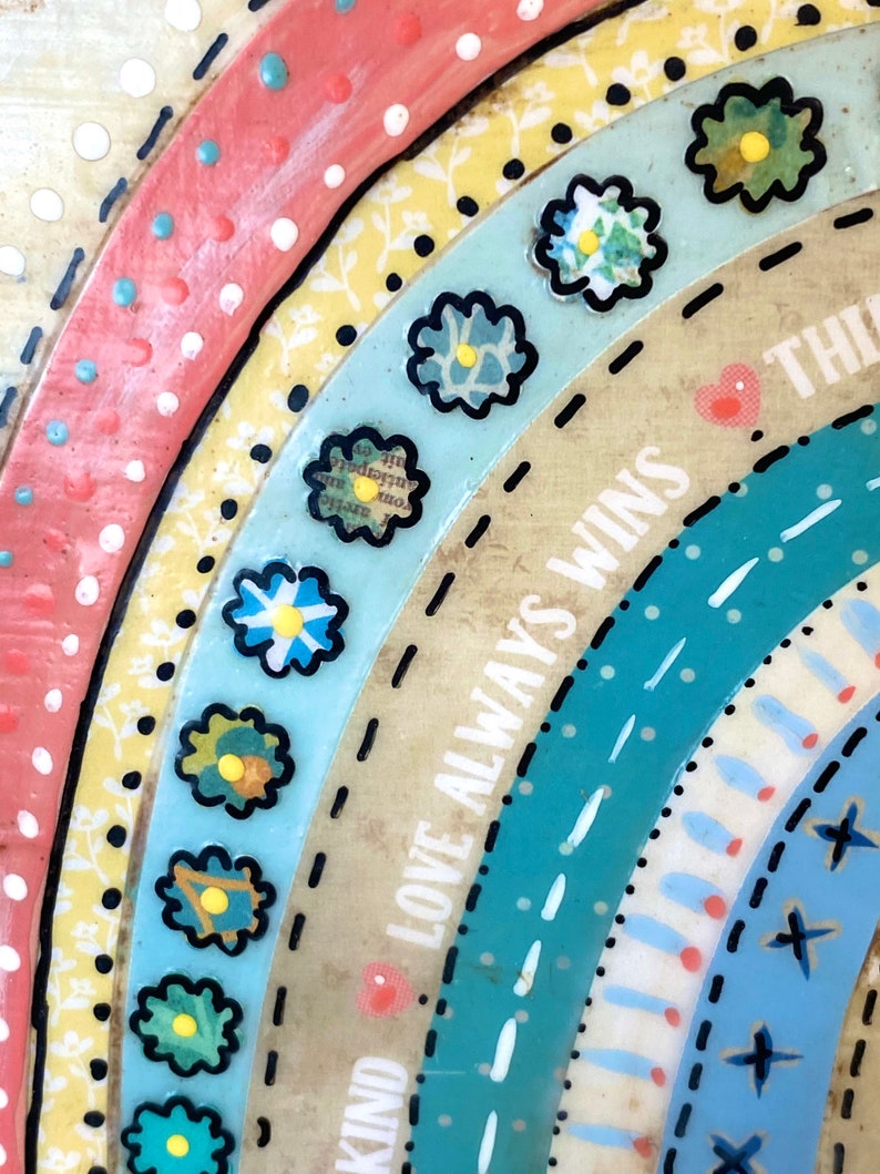 Rainbow Sign Boho Rainbow Rainbows Colorful Rainbow Sign - Etsy