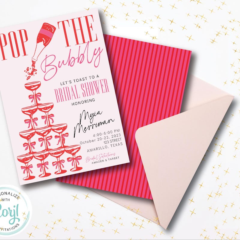 Pop the Bubbly - Etsy