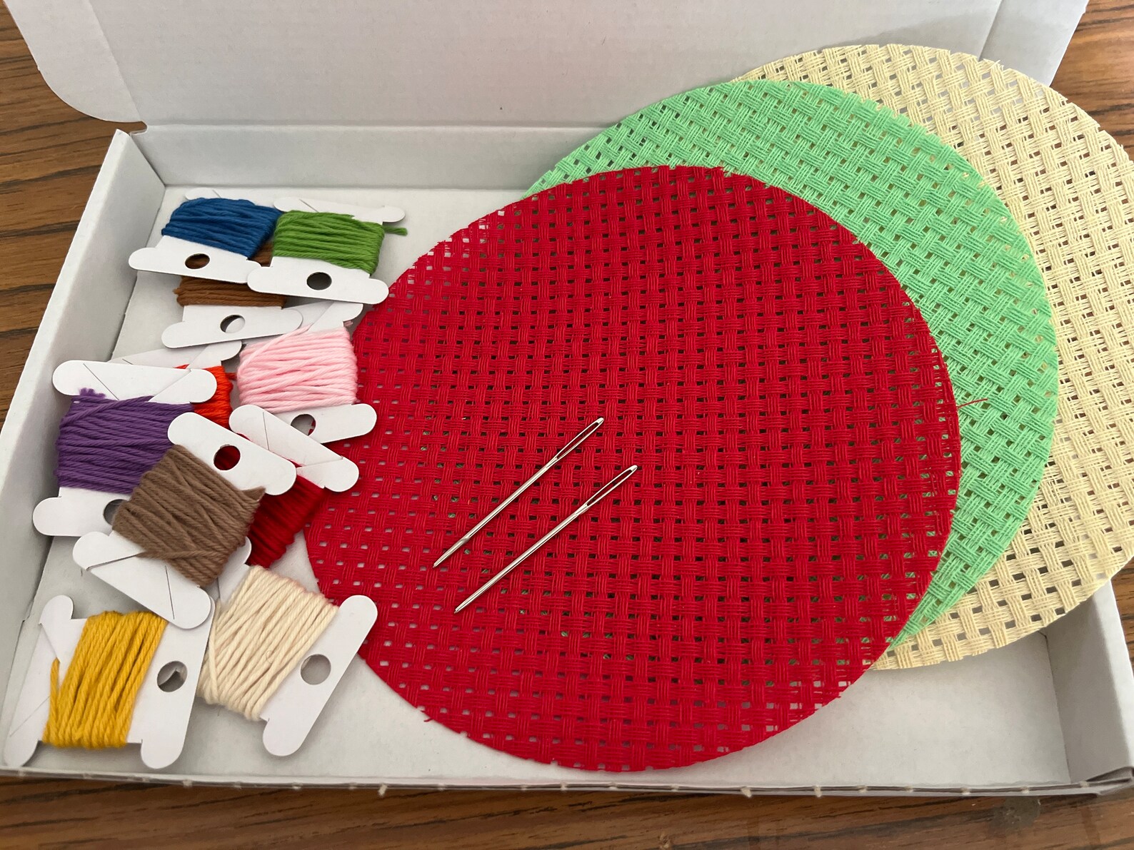 Binca Learn to Sew Kit. Fabric,needles,cotton Thread. Stitch Ideas ...