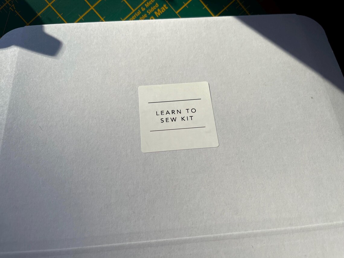 Binca Learn to Sew Kit. Fabric,needles,cotton Thread. Stitch Ideas ...