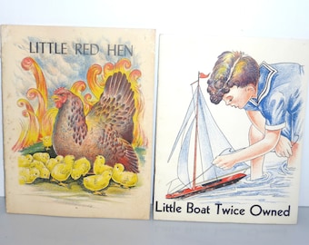 Little Red Boat - Etsy