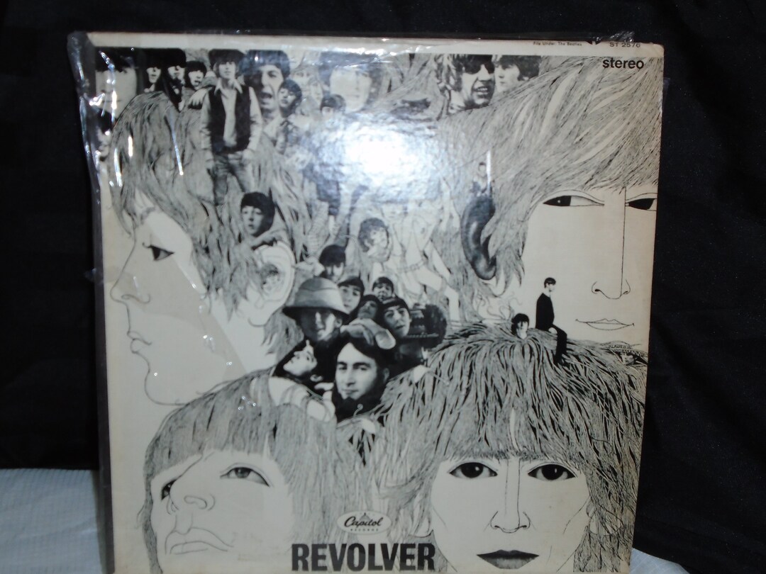 LP5 Beatles Revolver Record LP ST-2576 Capital Records The Beatles Rock ...