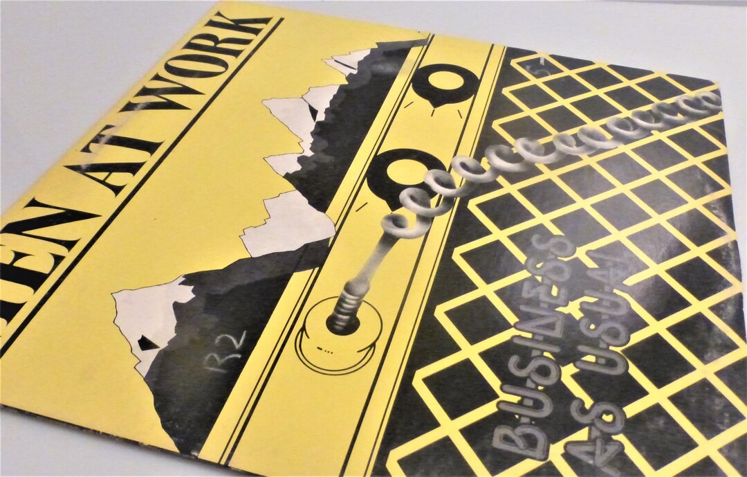 LP5 1st Issue 1981 Men at Work BUSINESS as USUAL Cbs Records PCC-90667 ...