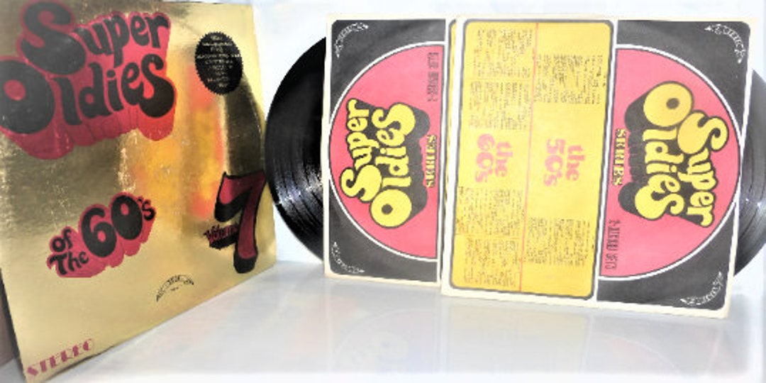 LP3 12 Super OLDIES of the 60's LP Volume 7 2 Record Set TOX607 ...