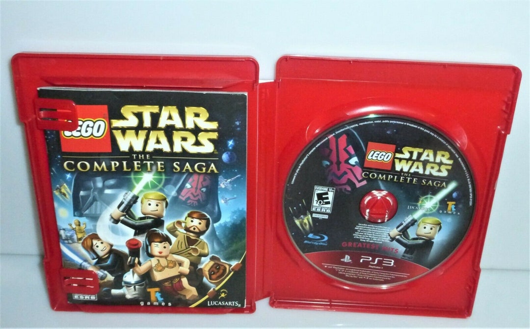 DVD3 PS3 Lego STAR WARS Complete Sega PS3 Game Vintage Game - Etsy