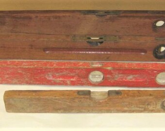 Antique Wood Level | Etsy