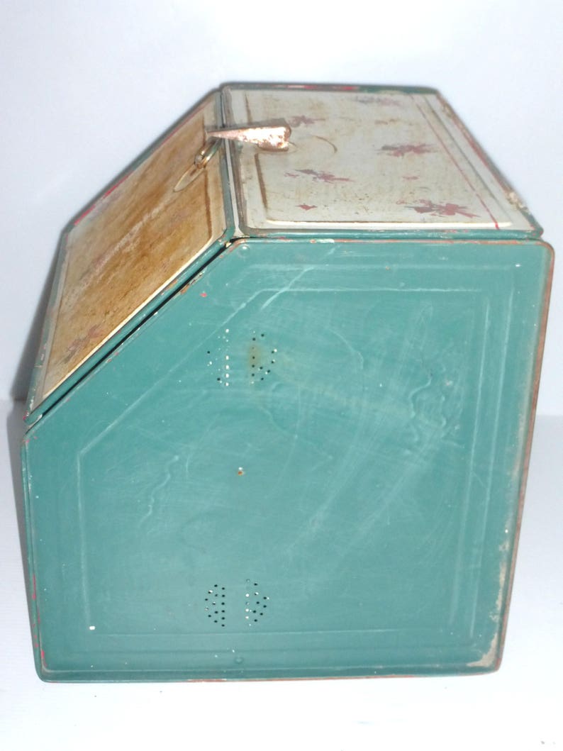 BS Rusty Old BREAD BOX Metal Bread Box All Original Bread - Etsy
