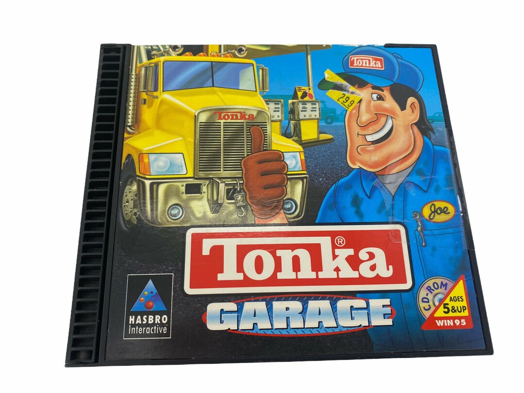 BK3 Hasbro Interactive Tonka Garage PC Game CD-ROM Game - Etsy