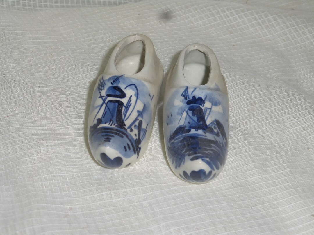 Vintage Delft SHOE Pair of Delft Shoes Holland Delft Ceramic Clog - Etsy.de