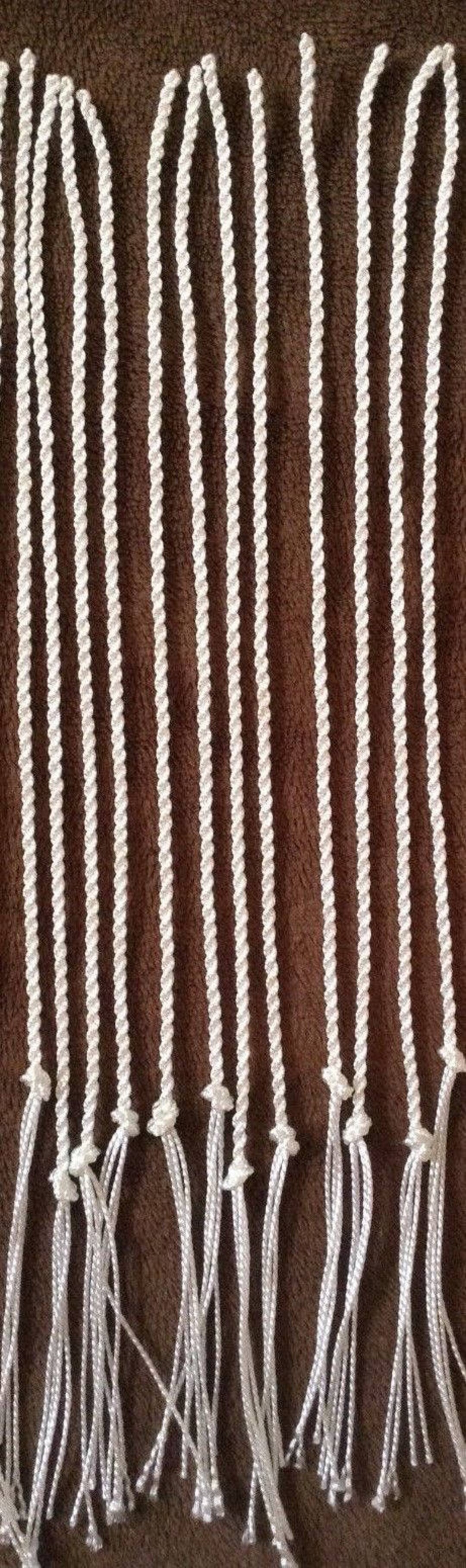 12 Pcs. WHITE Nylon String Popper for Bullwhip Replacement Cracker ...