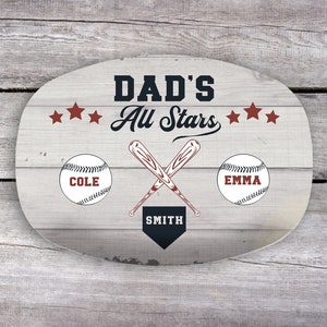 Baseball Personalized Grill Platter, Baseball Gifts, Customized ...