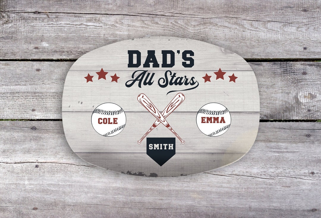 Baseball Personalized Grill Platter, Baseball Gifts, Customized ...