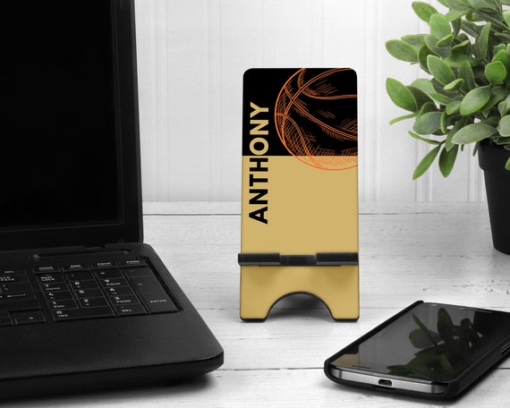 Basketball Cell Phone Stand Teenage Boy Gifts Personalized | Etsy