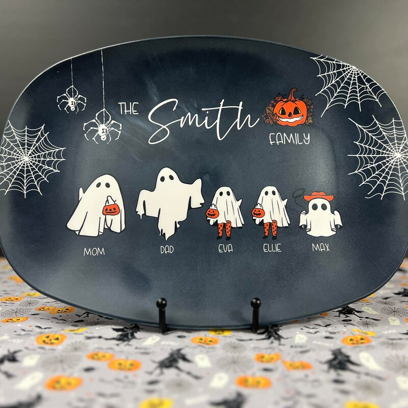 Halloween Plate - Etsy