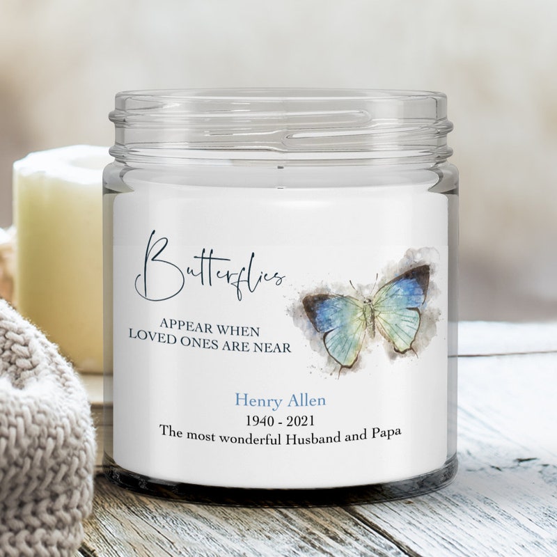 Memorial Candle - Etsy