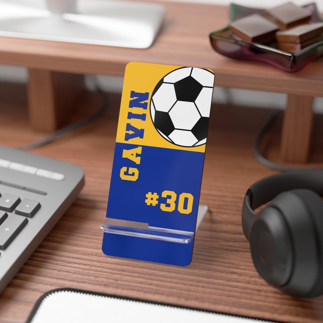 Soccer Cell Phone Holder, Teen Girl Gifts, Personalized Cell Phone ...