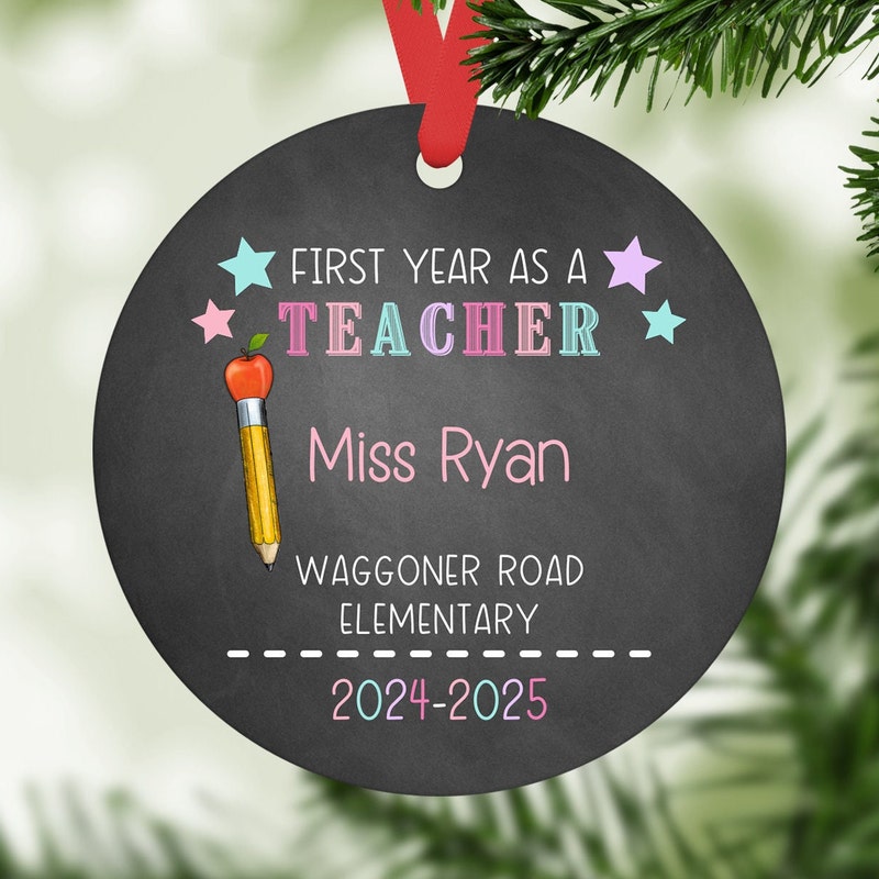 Teacher Ornament - Etsy