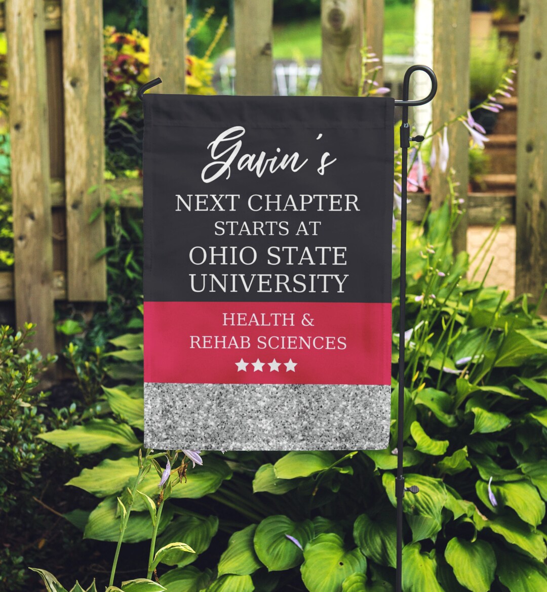 College Bound, Graduation Yard Sign, Personalized Garden Flag ...