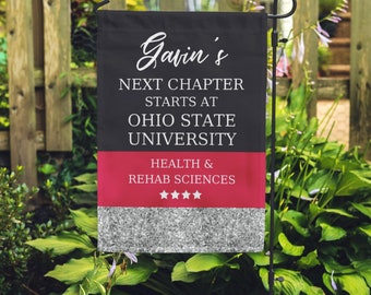 Navy Bound Graduation Yard Sign Personalized Garden Flag | Etsy