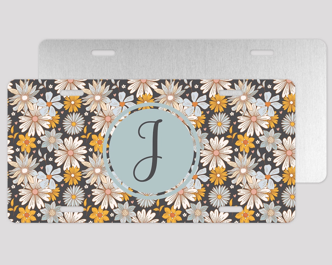 Front License Plate, Personalzed Car Tag, Cute Car Accessories, New Car ...