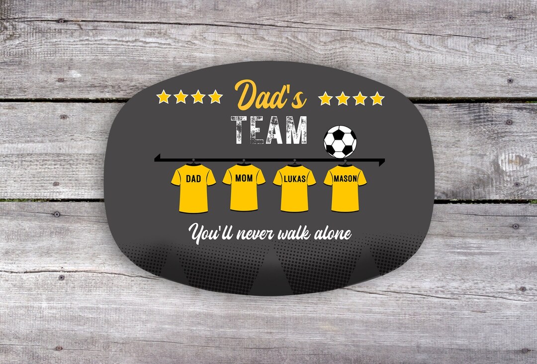Soccer Personalized Grill Platter, Soccer Gifts for Men, Customized ...