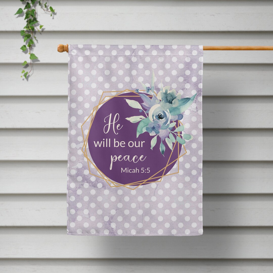 Bible Verse Garden Flag, Scripture House Sign, New Home Gift - Etsy